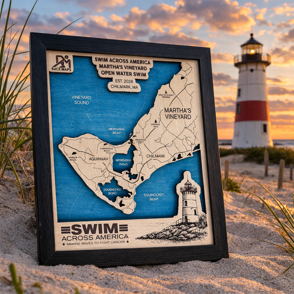Swim Across America – Race Maps