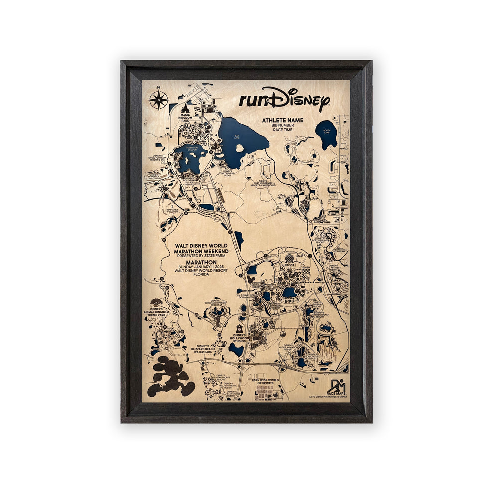 Walt Disney World® Marathon – Race Maps