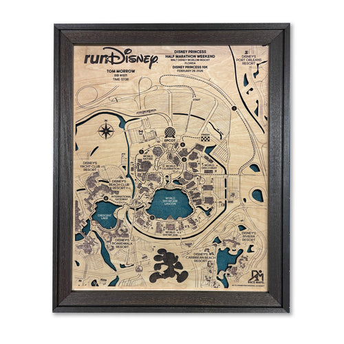 Disney Princess 10K – Race Maps
