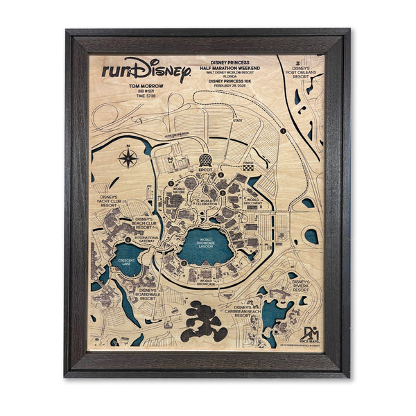 Disney Princess 10K – Race Maps