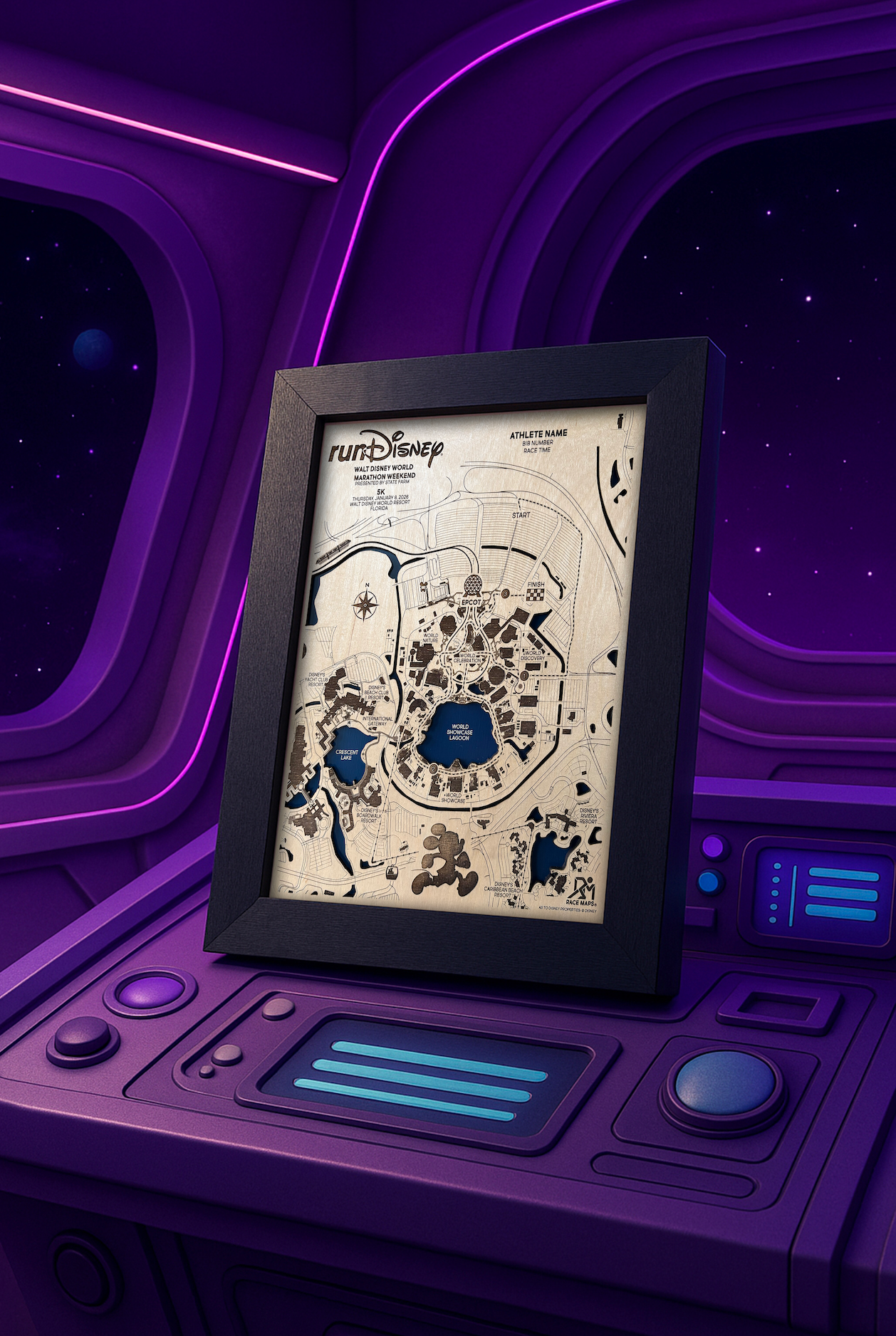 Walt Disney World® 5K – Race Maps
